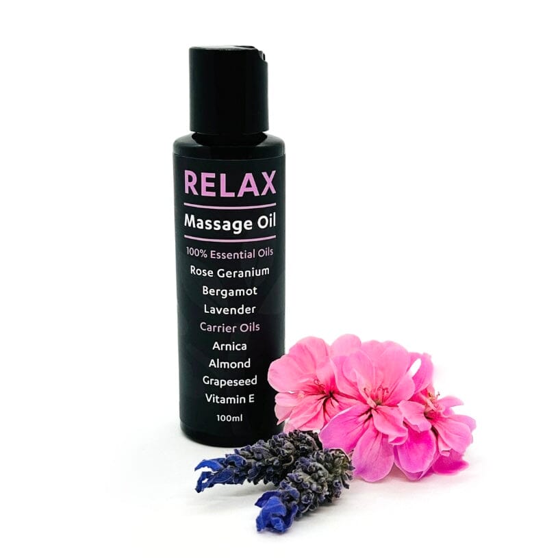 Relax Massage Oil With Essential Oils 100ml